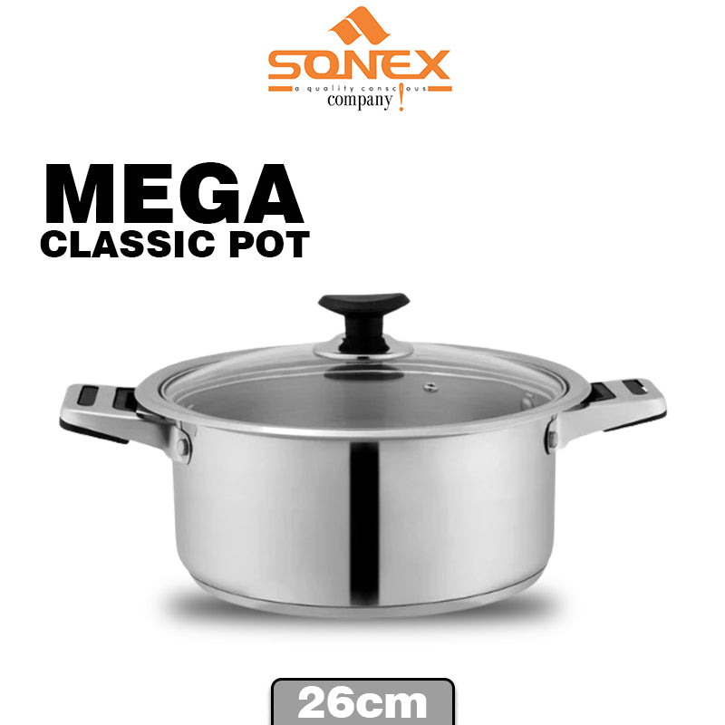 Sonex Mega Classic Pot (Stainless Steel) – shoppingzones